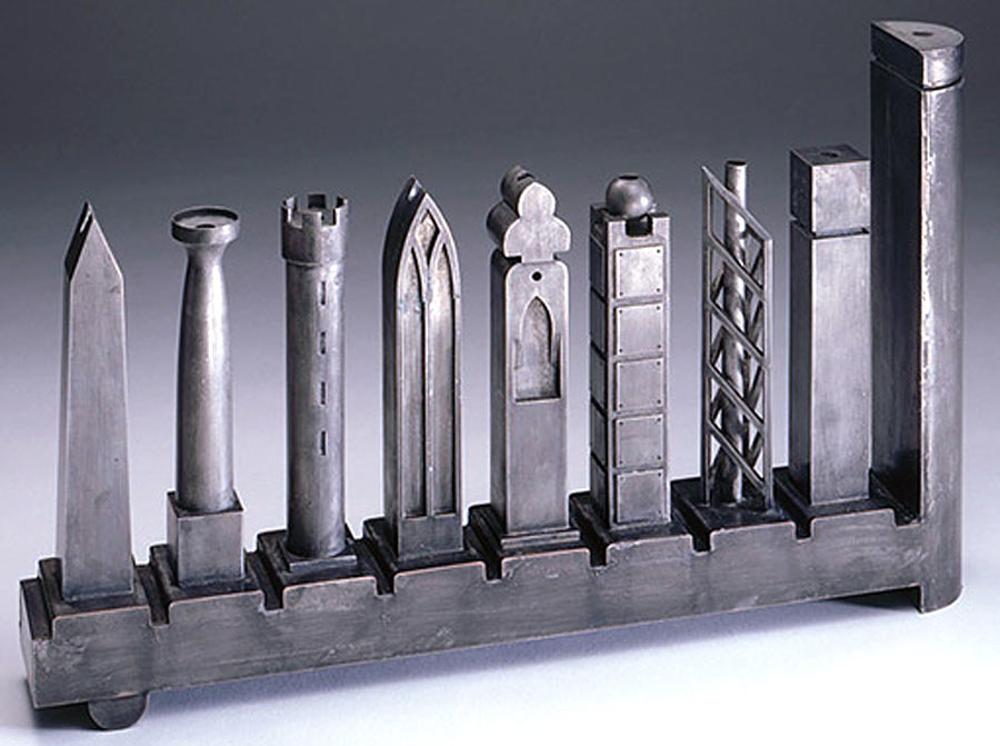 Building Collector: Architectural Hanukkah Menorah