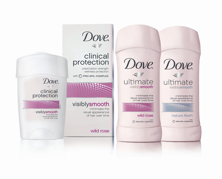 Dove Visibly Smooth Deodorants Review - Outnumbered 3 to 1