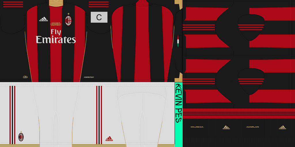 Kevin Pes: AC Milan 10/11 Kit Set