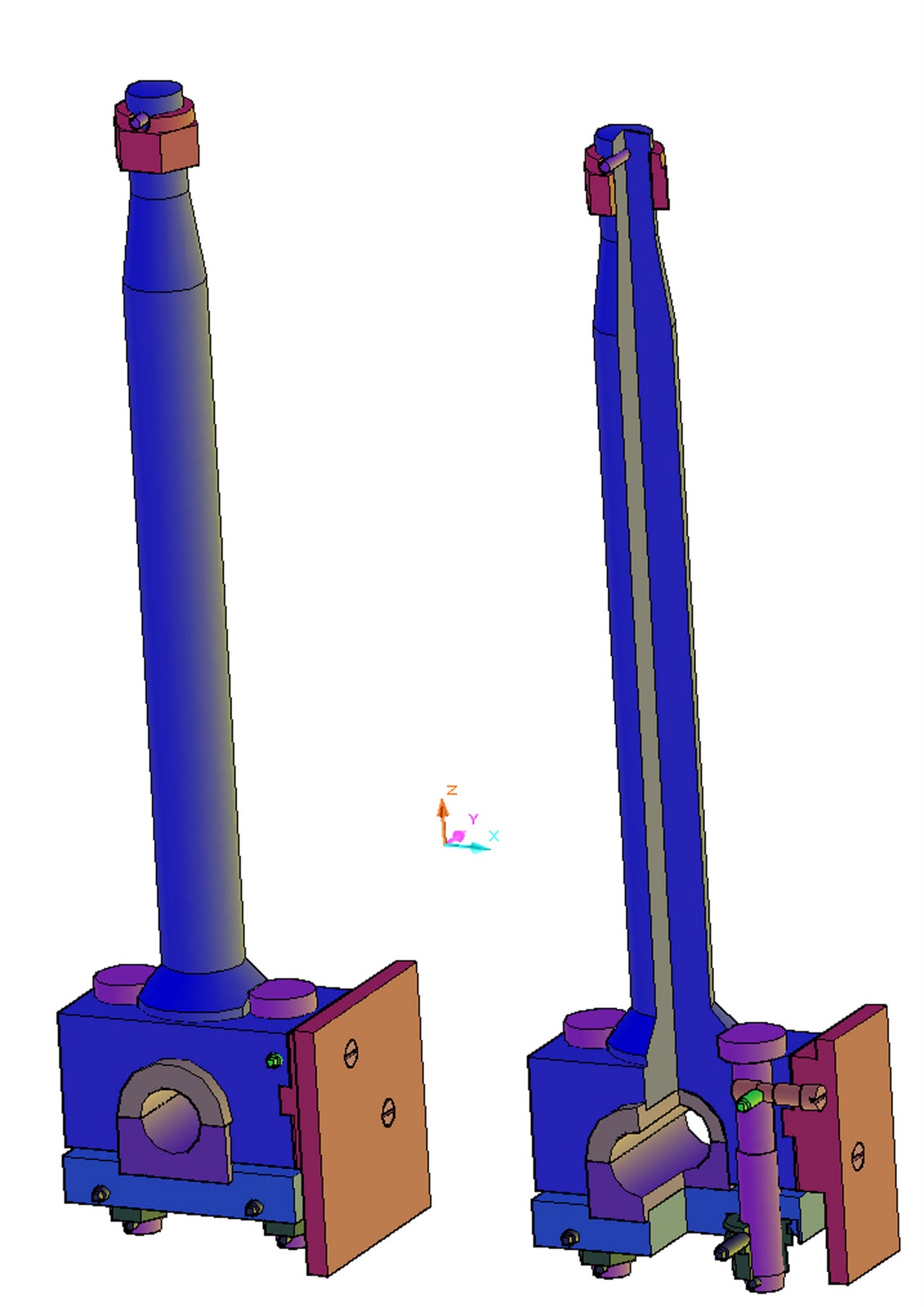 Achievements: AutoCad Designs Mechanical Project