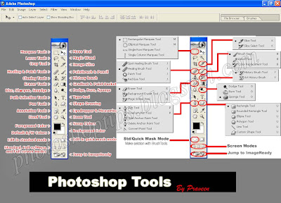 PhotoShop Tips: Photoshop Tools and Sub Tools image