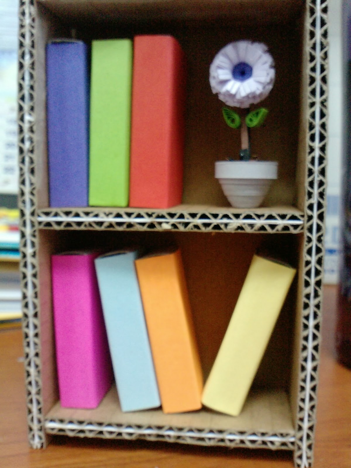 the Arts in me: mini bookshelf project