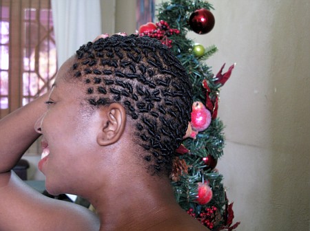 Keep It Kinky: Natural Hair and Beauty: Trying Comb Coils