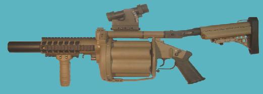 Machines for War: Milkor MGL Mk.1 40mm grenade launcher (South Africa)