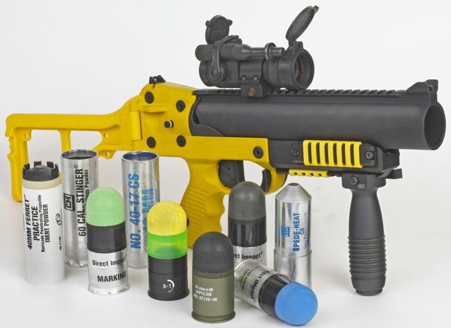 Machines for War: GL-06 40mm grenade launcher (Switzerland)