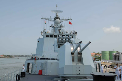 LIVEFIST: EXCLUSIVE Photos: Chinese Destroyer Shenzhen at Kochi