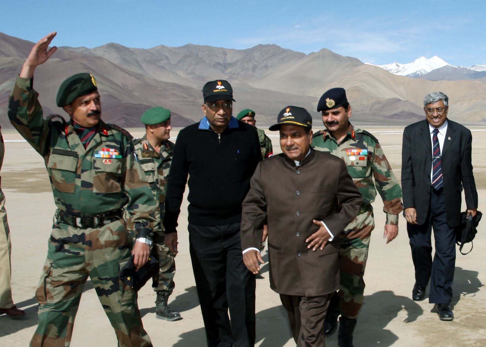 PHOTOS: Indian Defence Minister At Nyoma, India's Revived China-Border ...