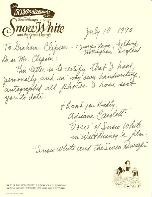 Autograph Collectors Gallery: Julie Ege Death of Bond Girl