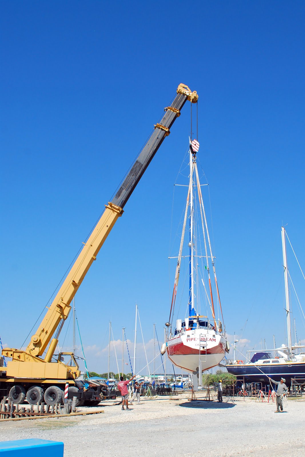 Katie's Sailing Adventure: How to: Launch a boat