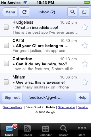 G-Whizz! for iPhone / iPad: G-Whizz! Now Available!