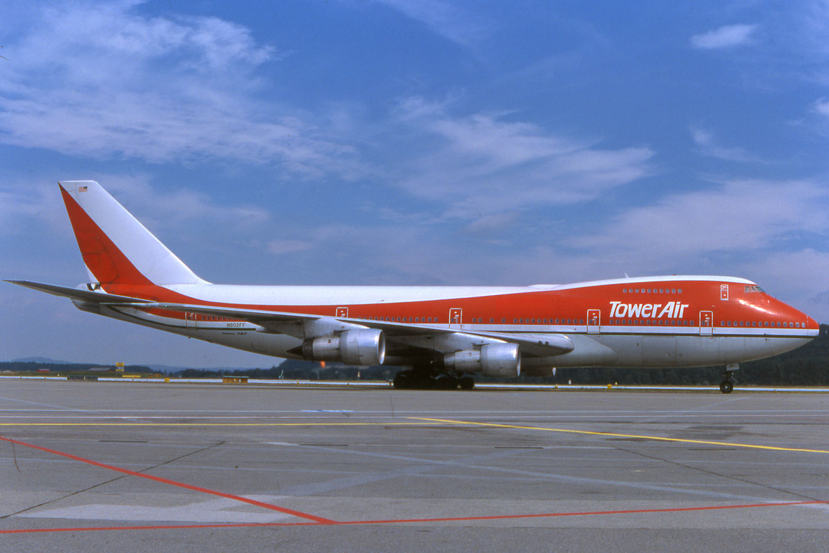 PlaneSpotters Slide-Collections: Tower Air B741 N602FF