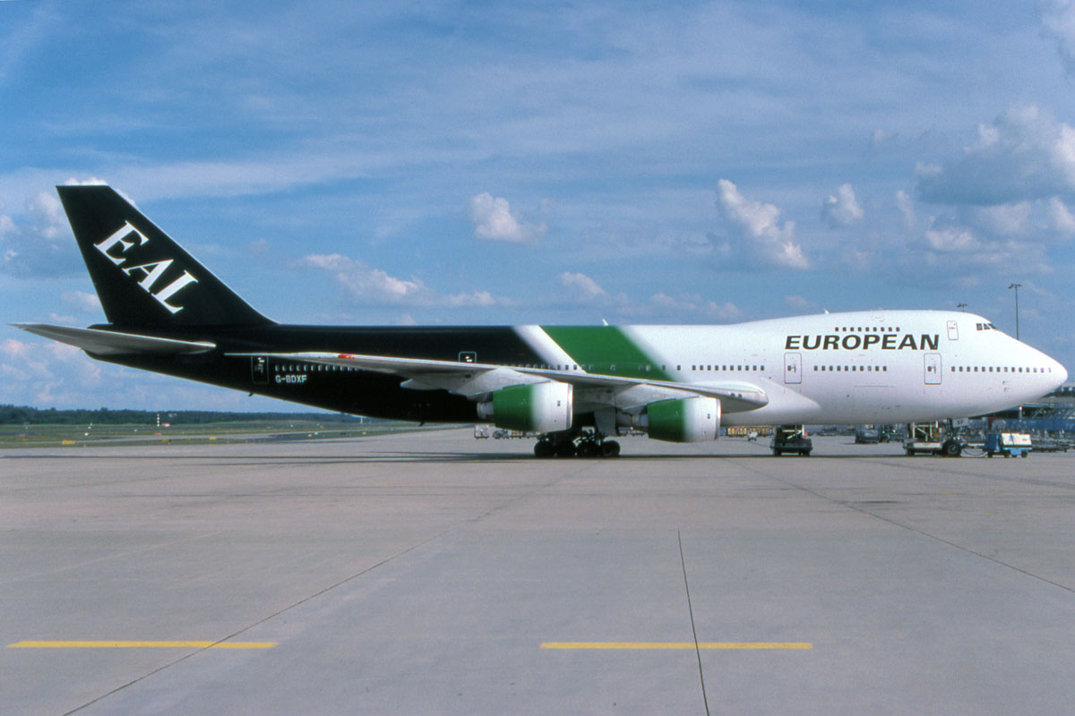 PlaneSpotters Slide-Collections: European Air Charter B742 G-BDXF
