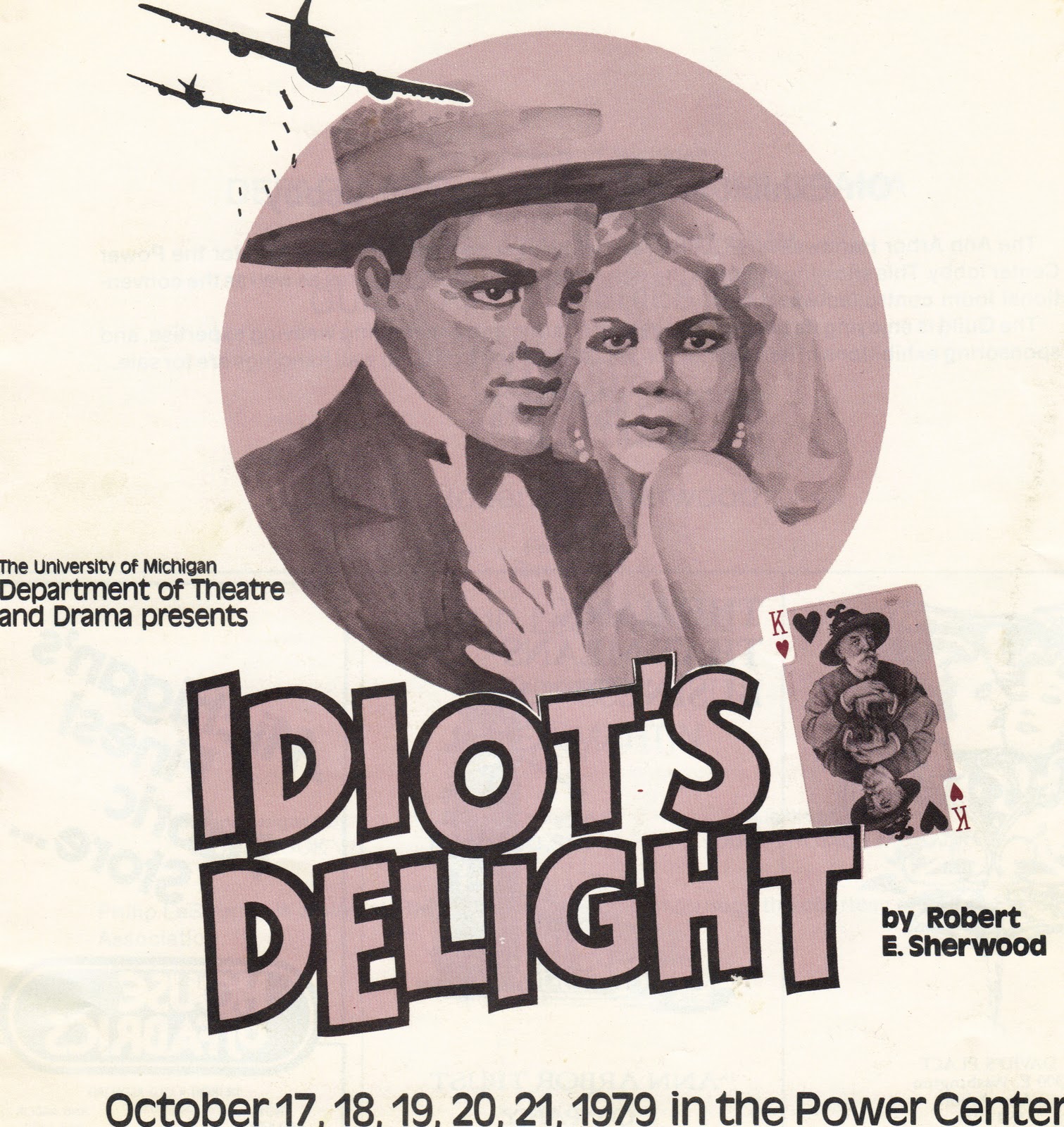 Views From Backstage: Idiot's Delight