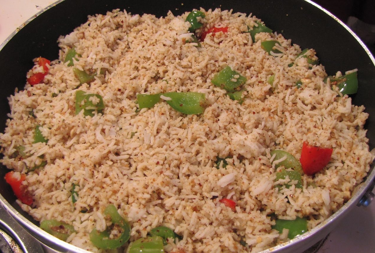 Super Yummy Recipes: Bell Pepper Masala Rice