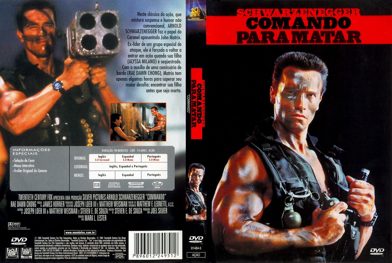 Informatica e jogos: COMANDO PARA MATAR ARNOLD SCHWARZENEGGER FILME