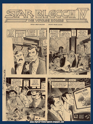My Star Trek Scrapbook: Mad's "Star Blecch IV: The Voyage Bombs"