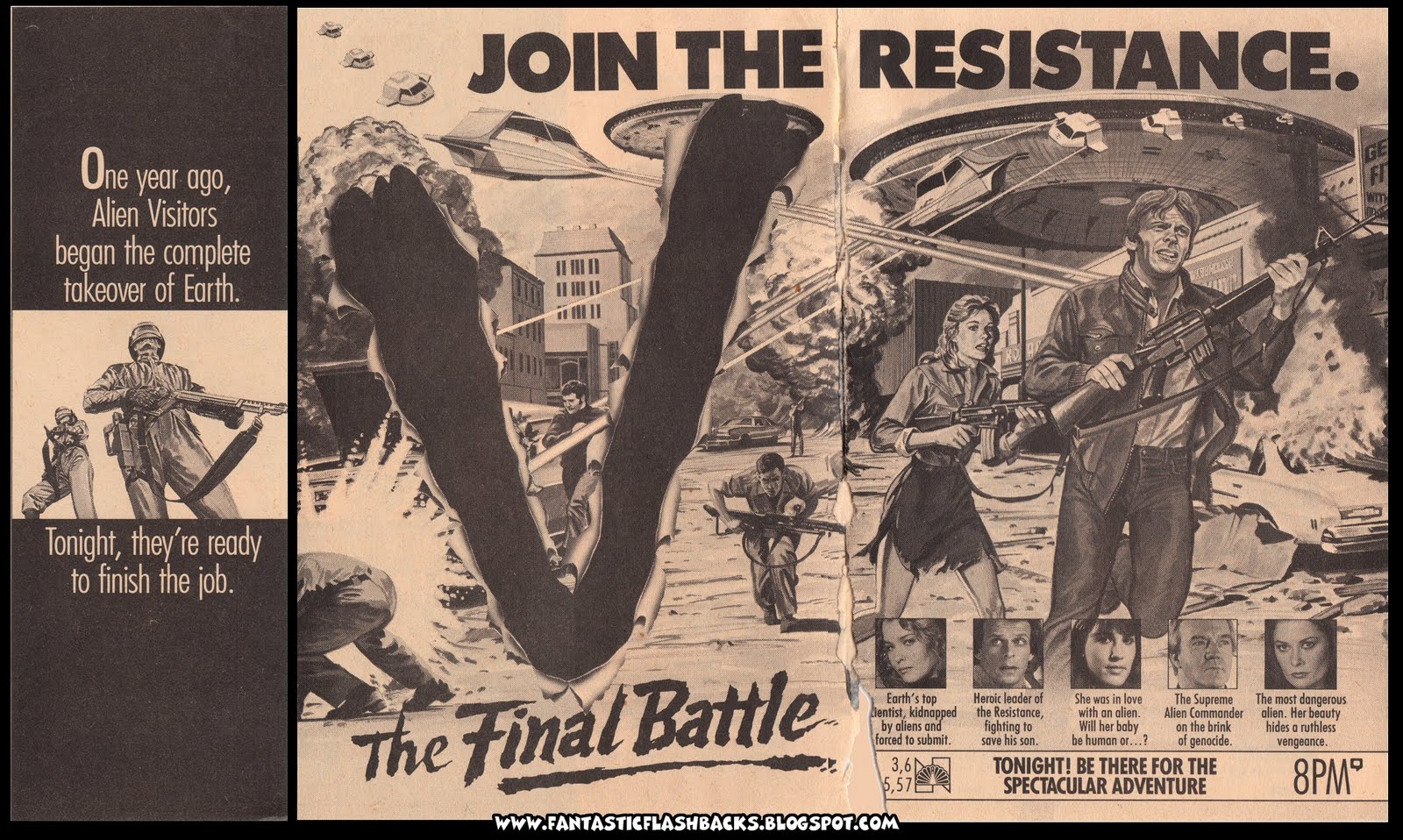 Fantastic Flashbacks: "V - The Final Battle" 1984 TV Guide article