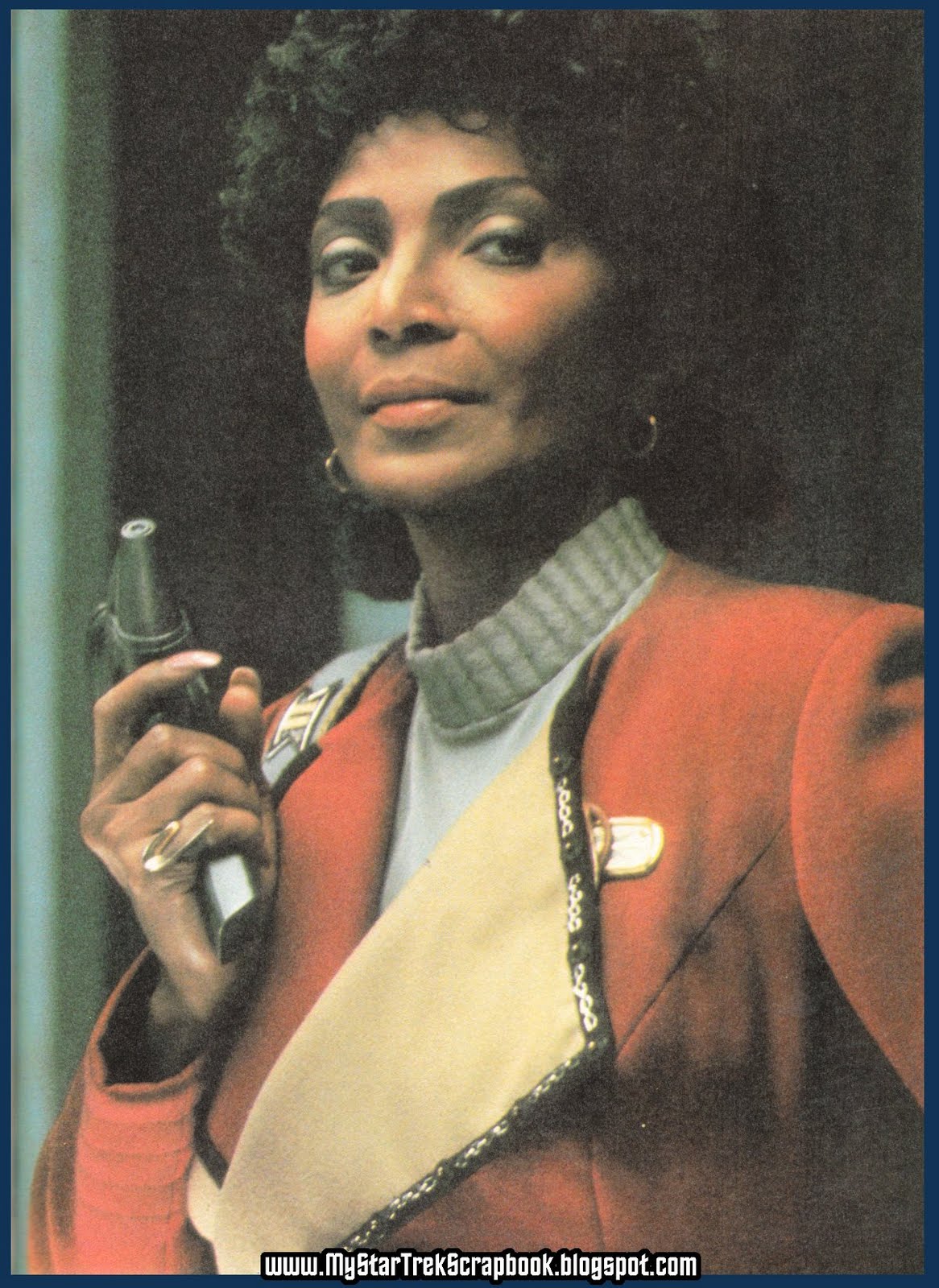 My Star Trek Scrapbook: Kelly Freas Uhura Portrait