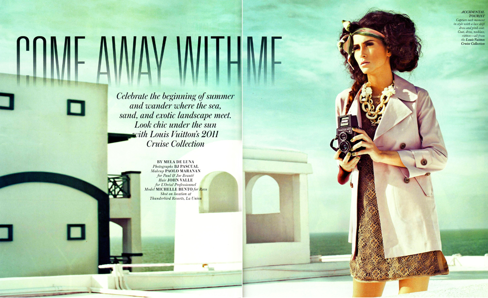 Fashion Media PH: Michellle Bento in Editorial for Metro Magazine ...