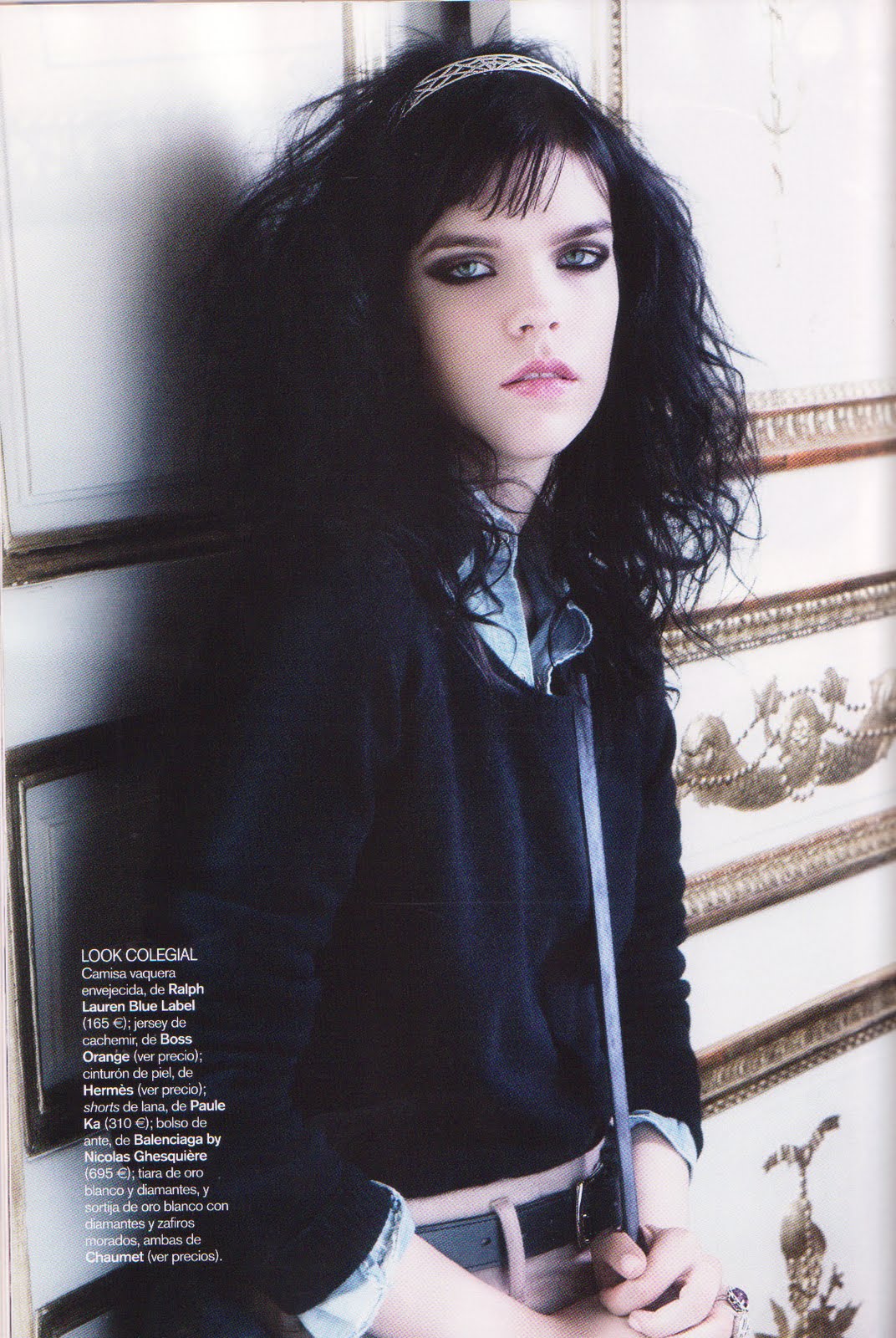 Next Model Management: Meghan Collison in Spanish Vogue