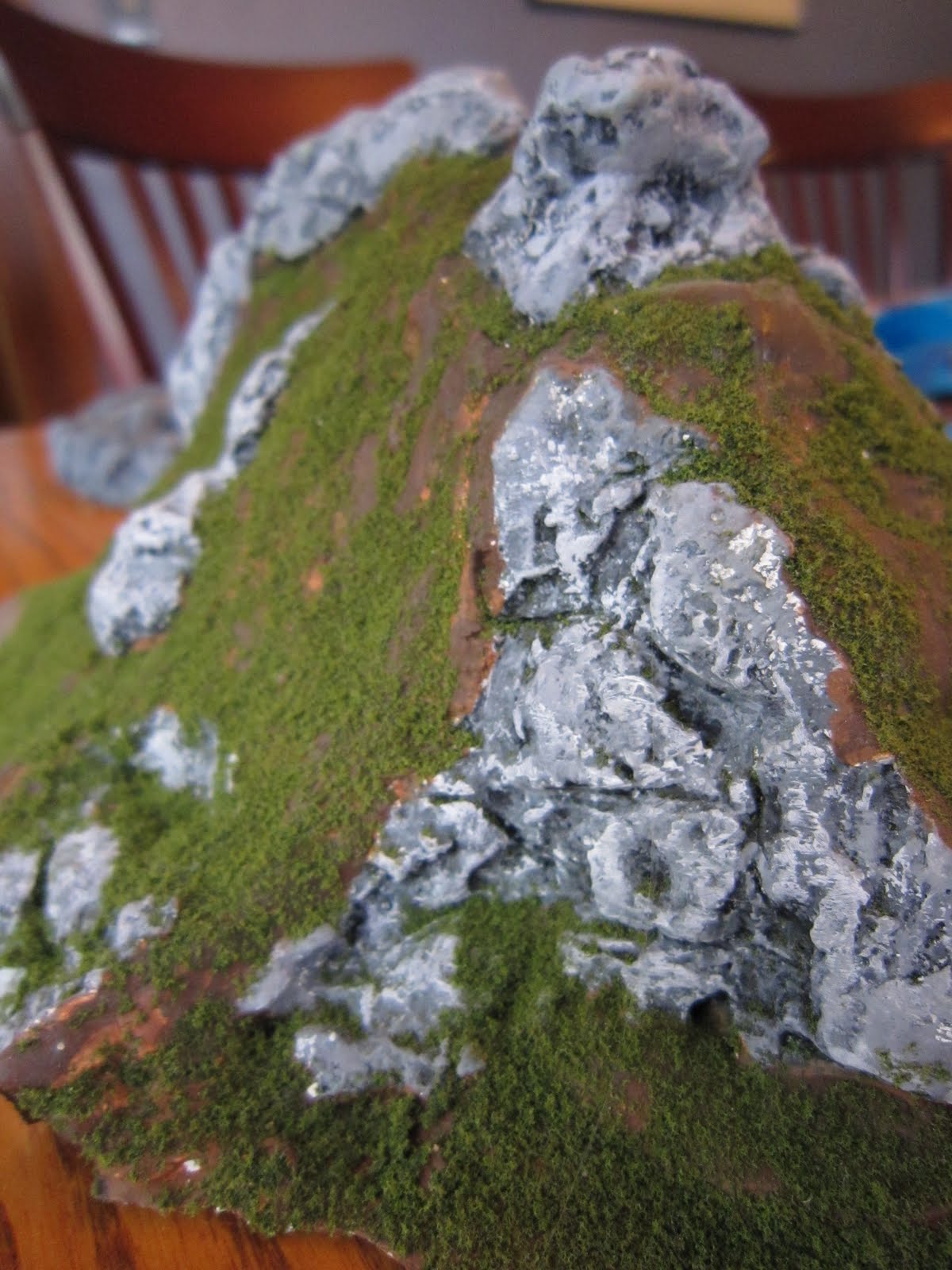 Chuck Does Art: Miniature Terrain: Rocks and Cliffs