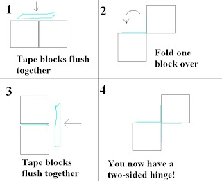 Chuck Does Art: DIY: "Magic Folding Cube" or "Yoshimoto Cube"