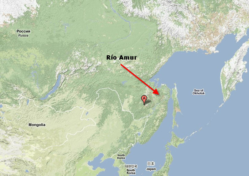 Triángulo equidlátere: Geografía fluvial