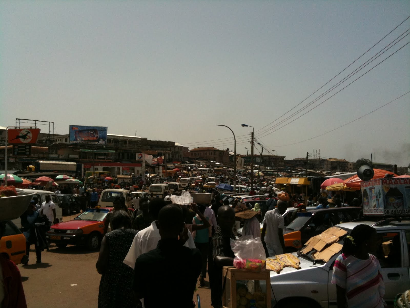 7 Weeks in Ghana: Day 28 - Kumasi Market, Central Market, or Kejetia ...