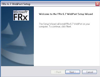 Applications & Technology Blog By Waqas: Using Microsoft FRx Web Port