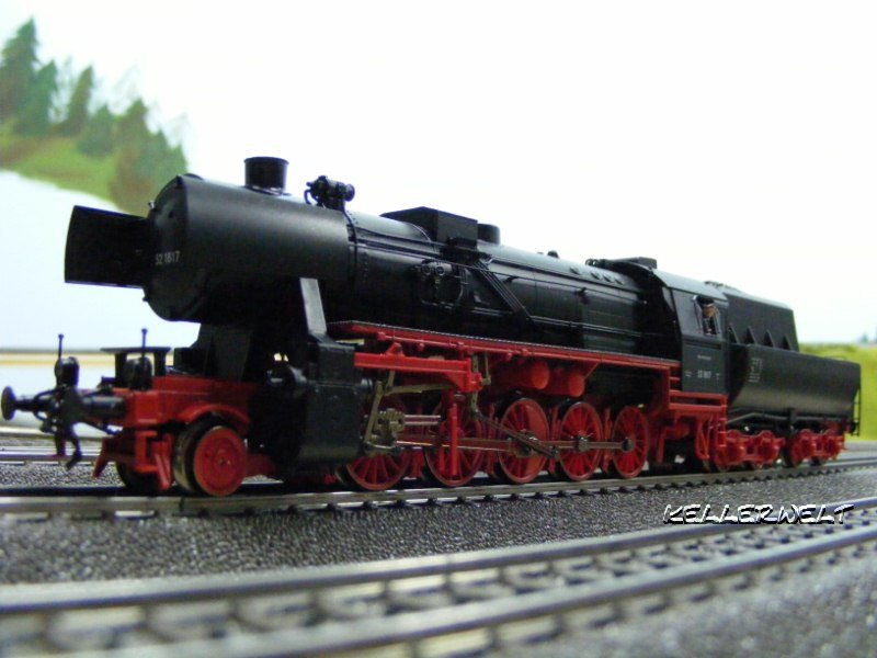 Kellerwelt ... meine "kleine" H0 Modellbahn: Die ROCO BR52 - Video