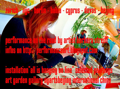 SWISS ARTIST BARBARA STREIFF NY ARTS BEIJING RESIDENCY
