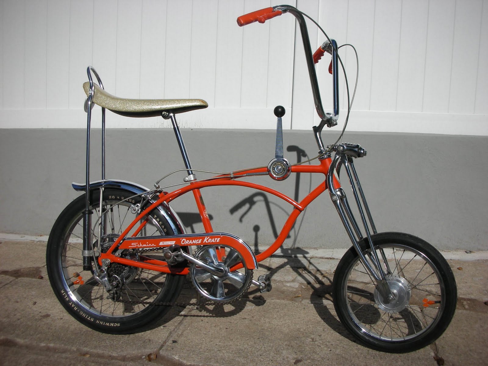 The Muscle Bike Blog: 1968 Schwinn Orange Krate w/ Pogo Seat Post