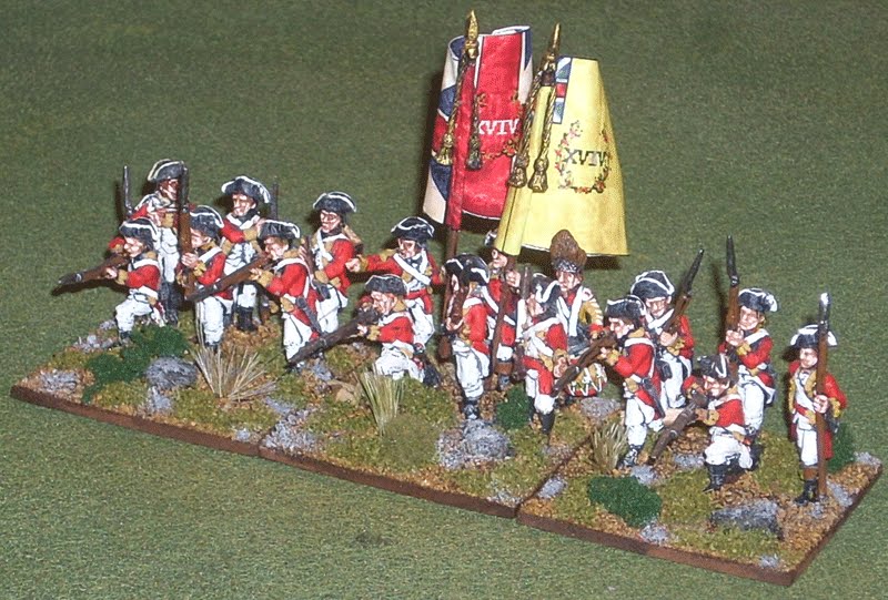 Dalauppror: 44th regiment of Foot