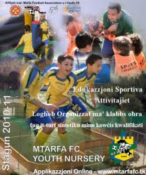 Mtarfa FC News Blog: September 2010