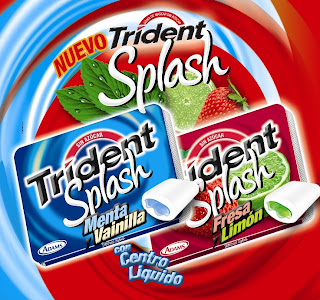Trident Splash:La mayor innovación del mundo en gomas sin azúcar