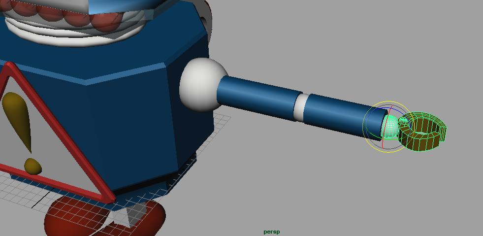 Robot 3D: Animation test