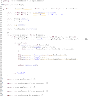 Nick Coblentz: Page-Level Access Controls in Struts 2 - Part 2
