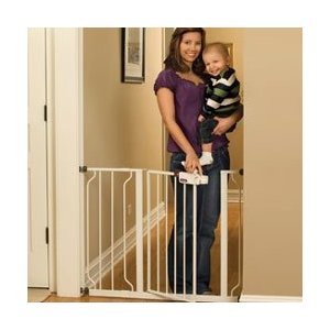 Regalo Easy Step Walk Through Gate, White