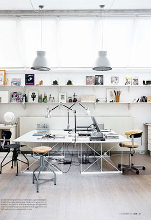 Flex Inredning: Härligt arbetsrum