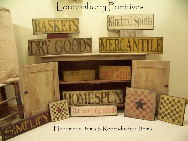 Londonberry Primitives: A New Creation ~ Crock Collector Sign