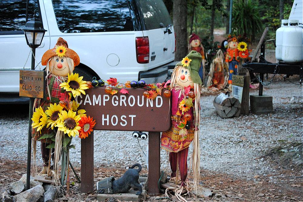 NANCY and BILL: Camping at Cheraw State Park - Thursday, Oct 14, 2010