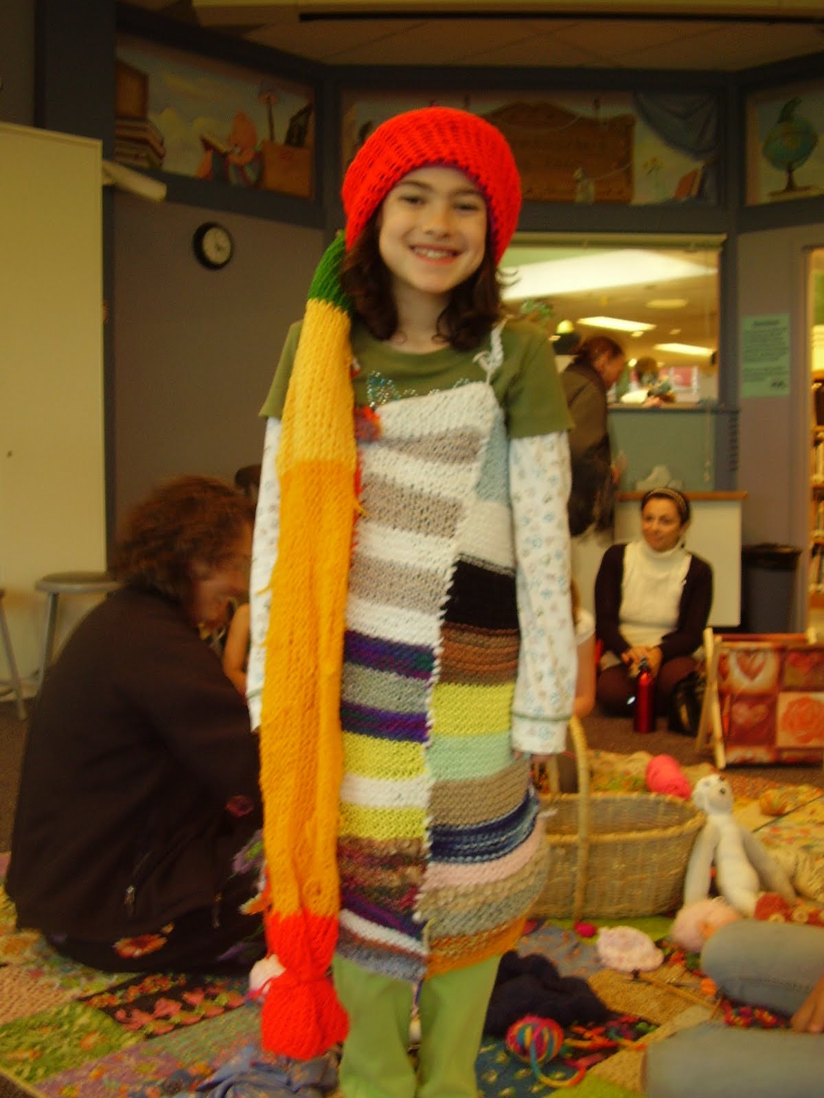 Slate Falls Press: Kids' Knitting Club at the Library