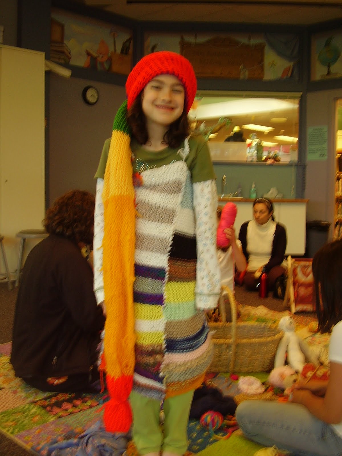 Slate Falls Press: Kids' Knitting Club at the Library