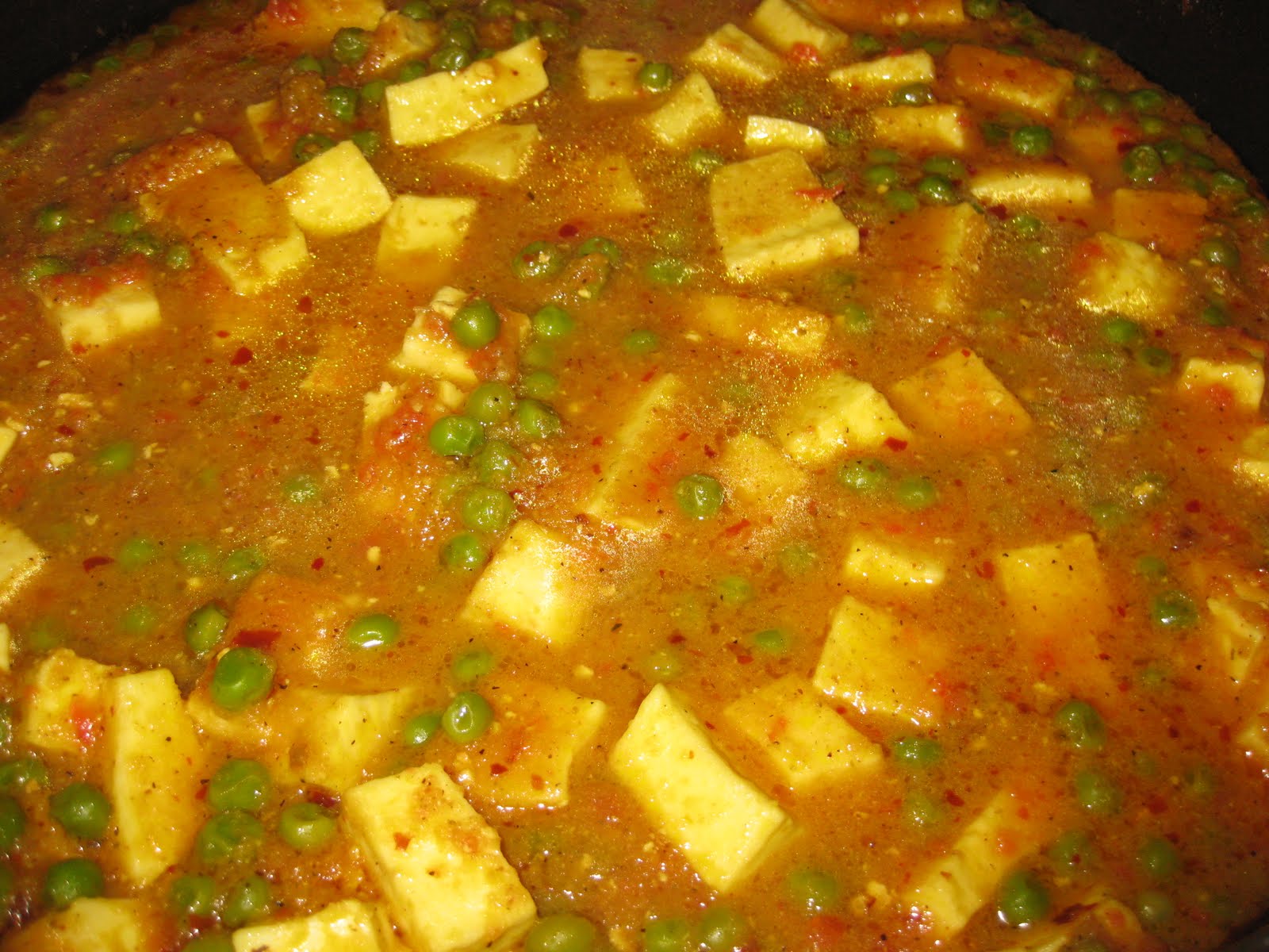Gastronomical Indulgences: Matar Paneer
