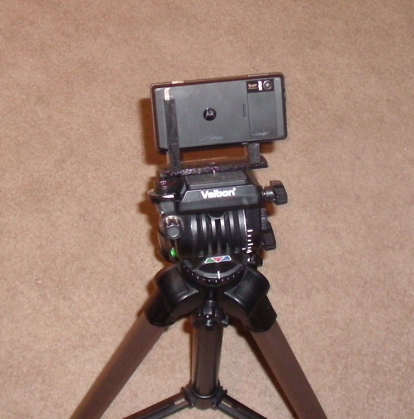 DIY Droid Tripod Mount