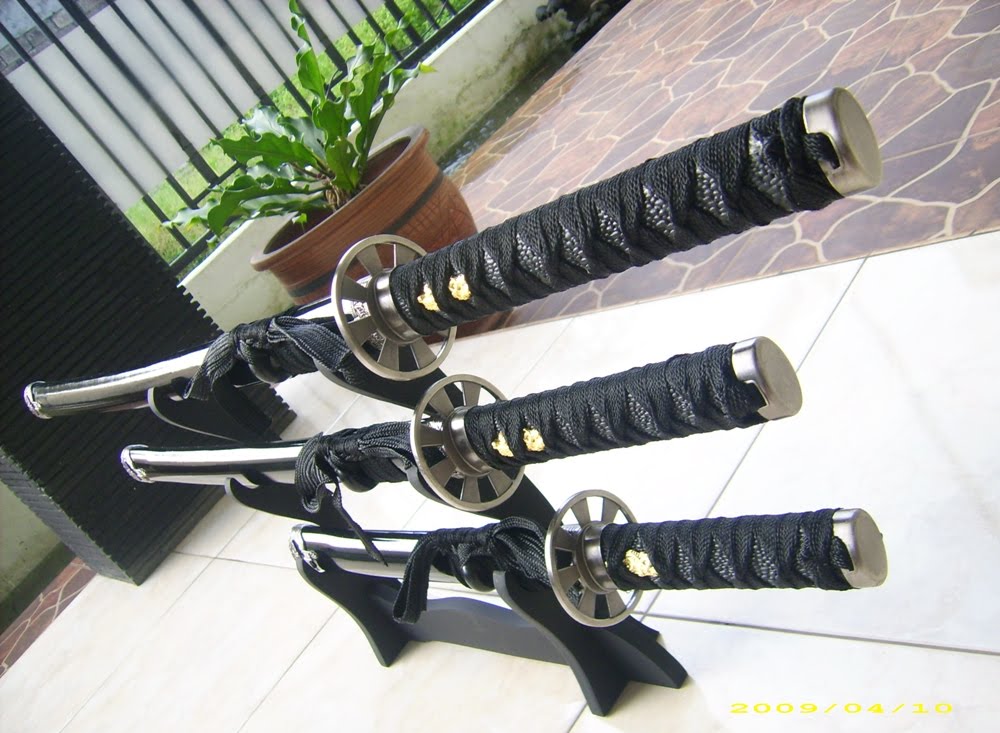 PEDANG SAMURAI MURAH (KATANA/WAKIZASHI/CUSTOM)