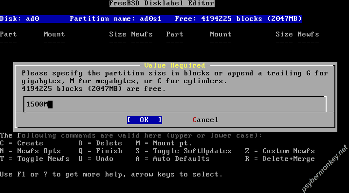 Scratching My Needs: FreeBSD - Quick install guide (aka How to install ...