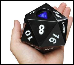 Amy's Stocking Stuffers: D20 Magic 8 Ball