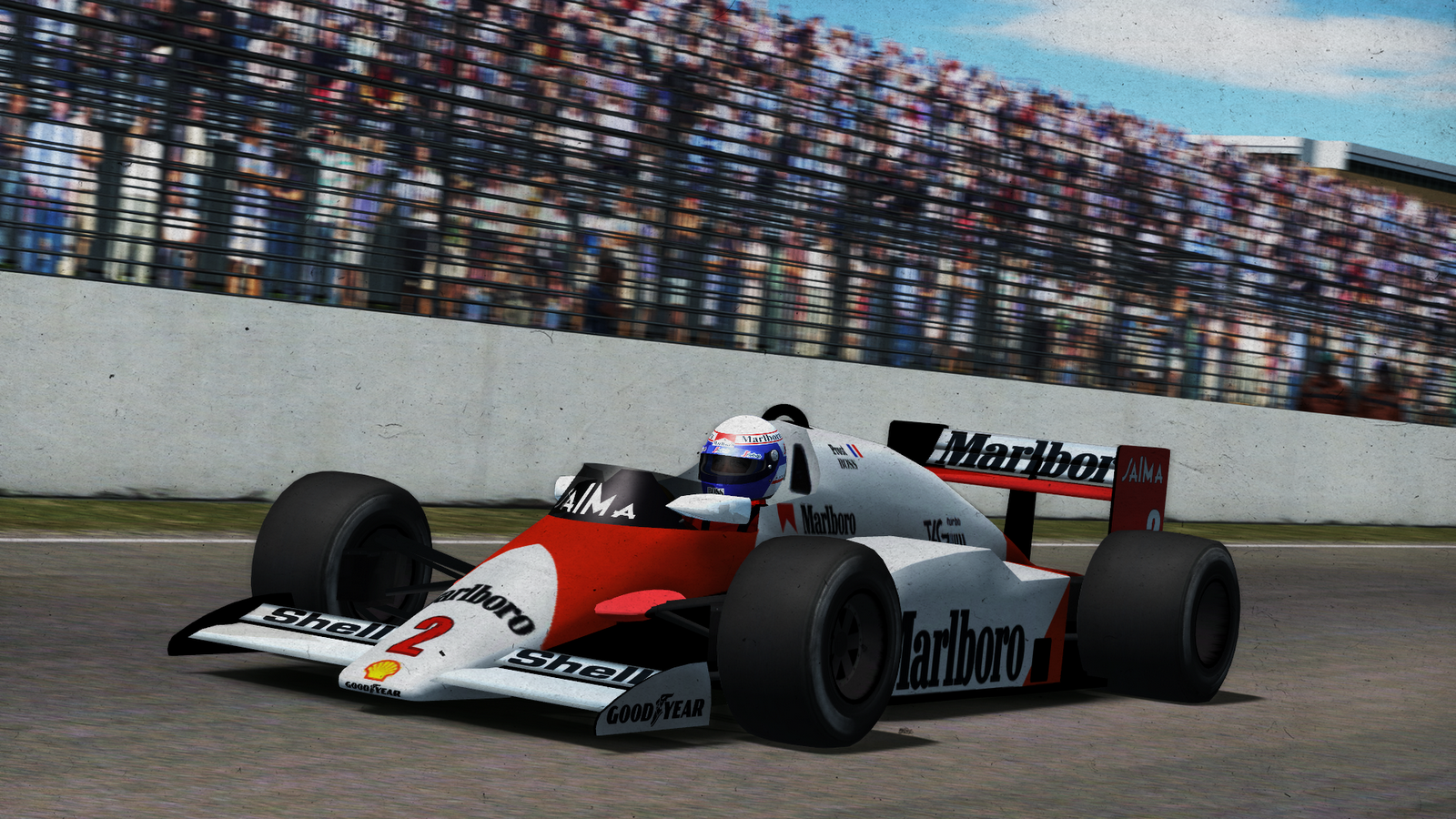 Simracingscreen: Prost in Montreal