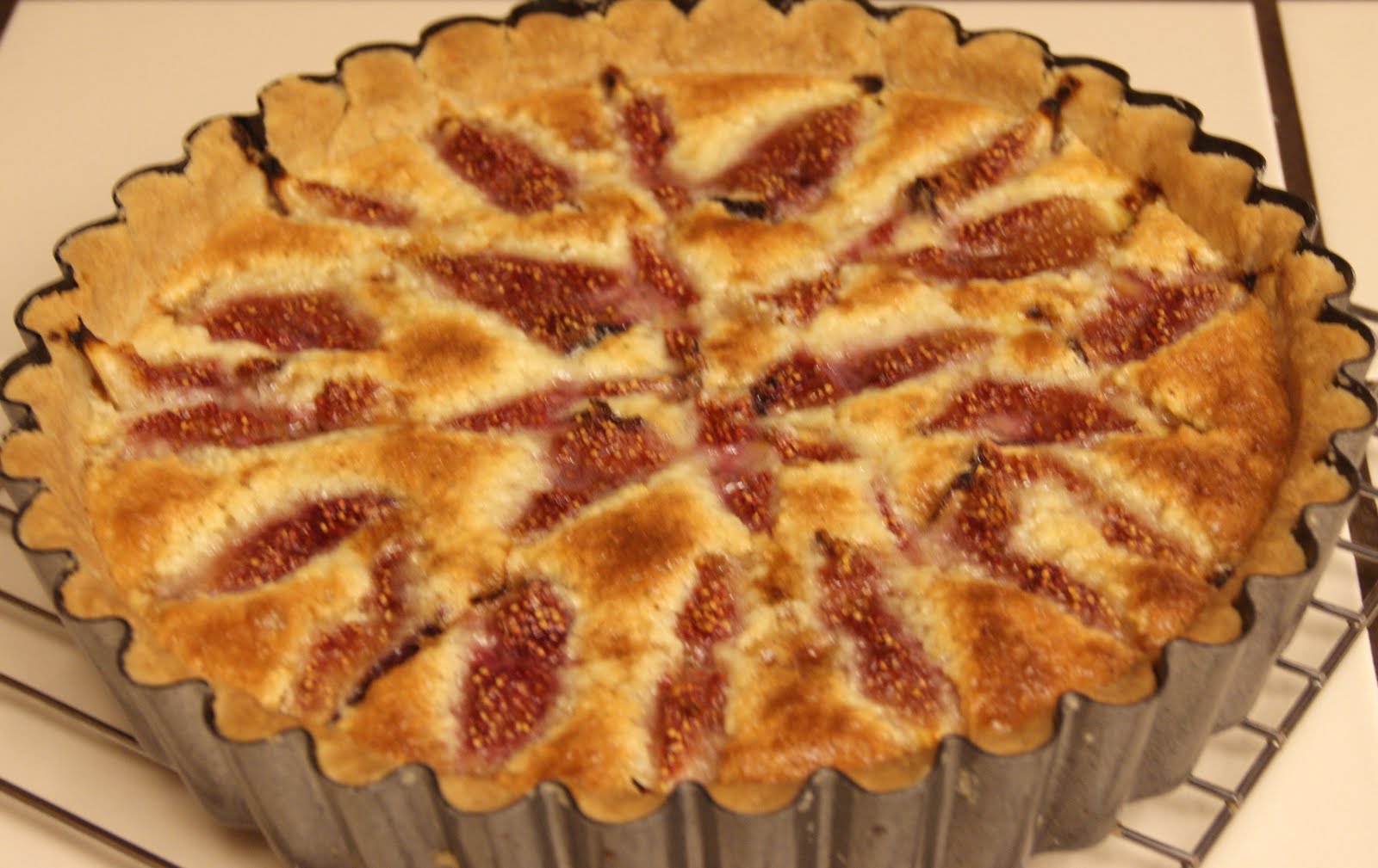 The Bionic Baker: Fig Frangipane Tart